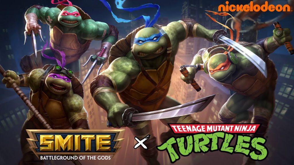 SMITE: Battleground of the Gods, Teenage Mutant Ninja Turtles join ...