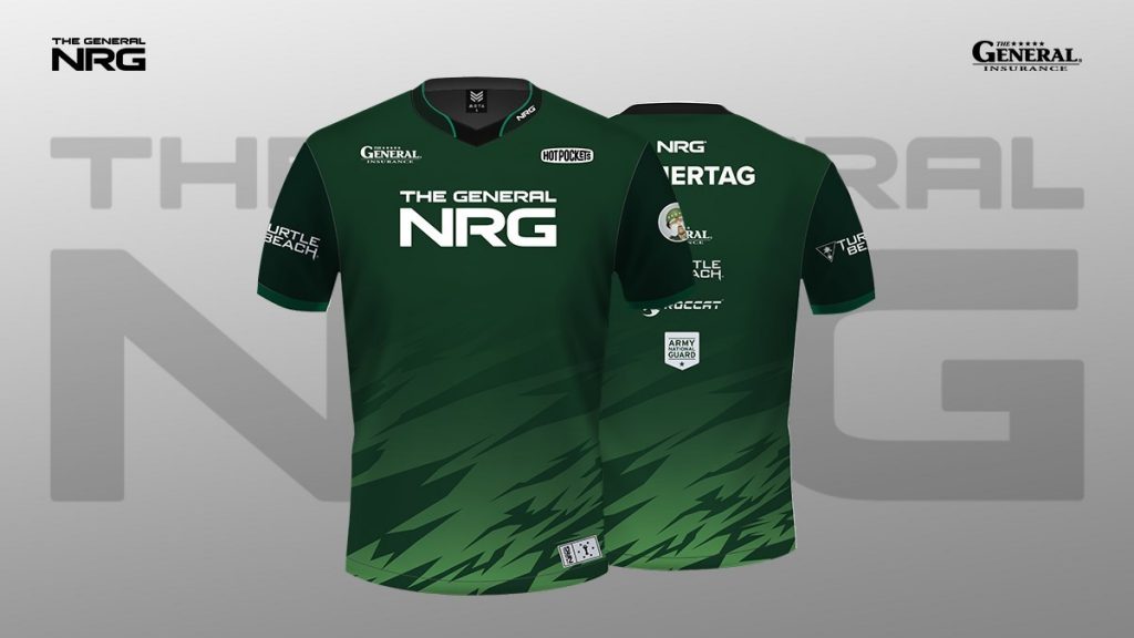 The General NRG Rocket League Team’s New Jersey Design for Season XI ...